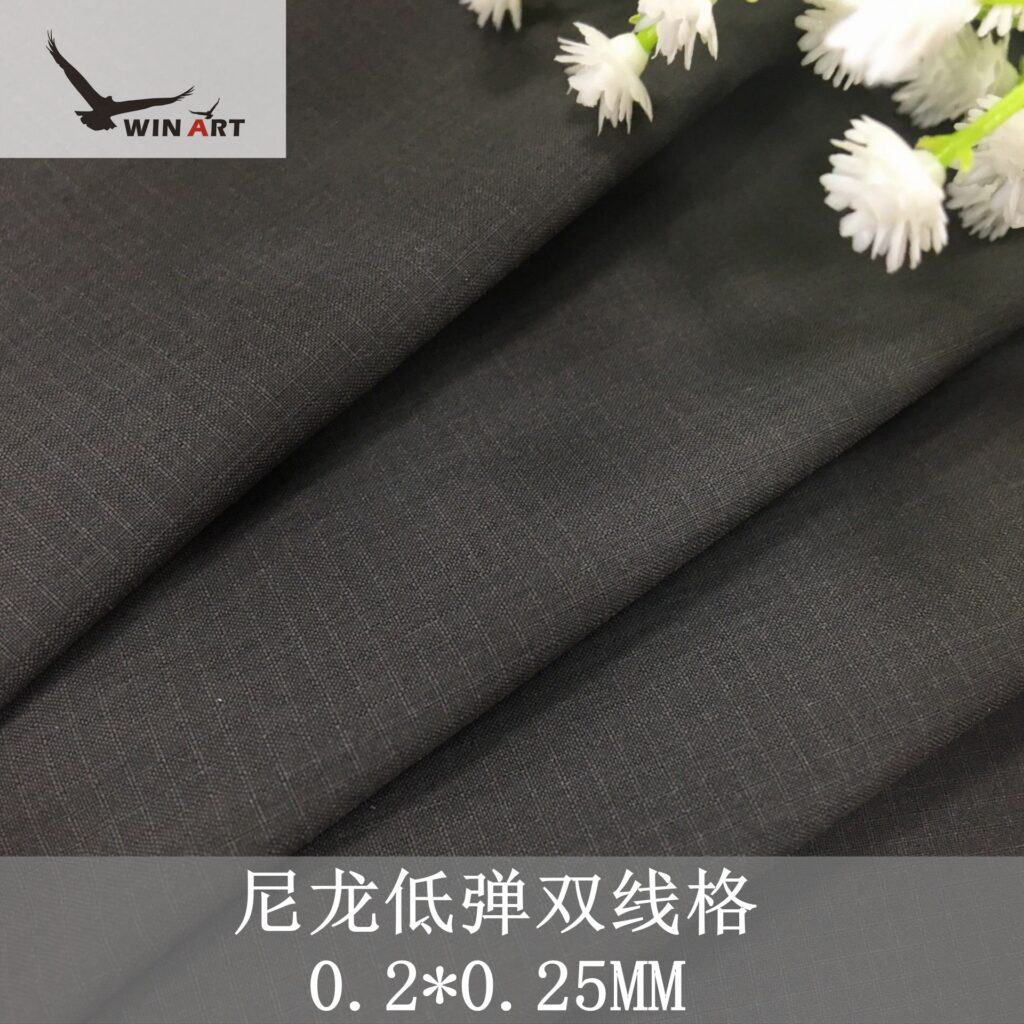 Double Line Grid Soft Nylon High Strength Fabric